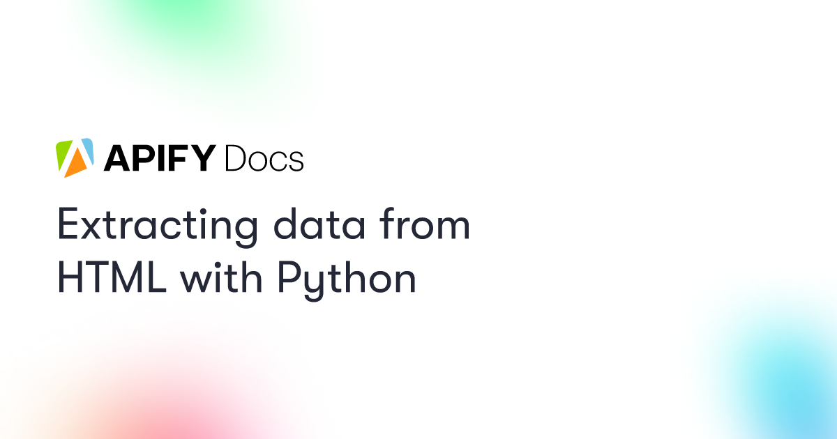Extracting Information HTML Source: A Quick Guide